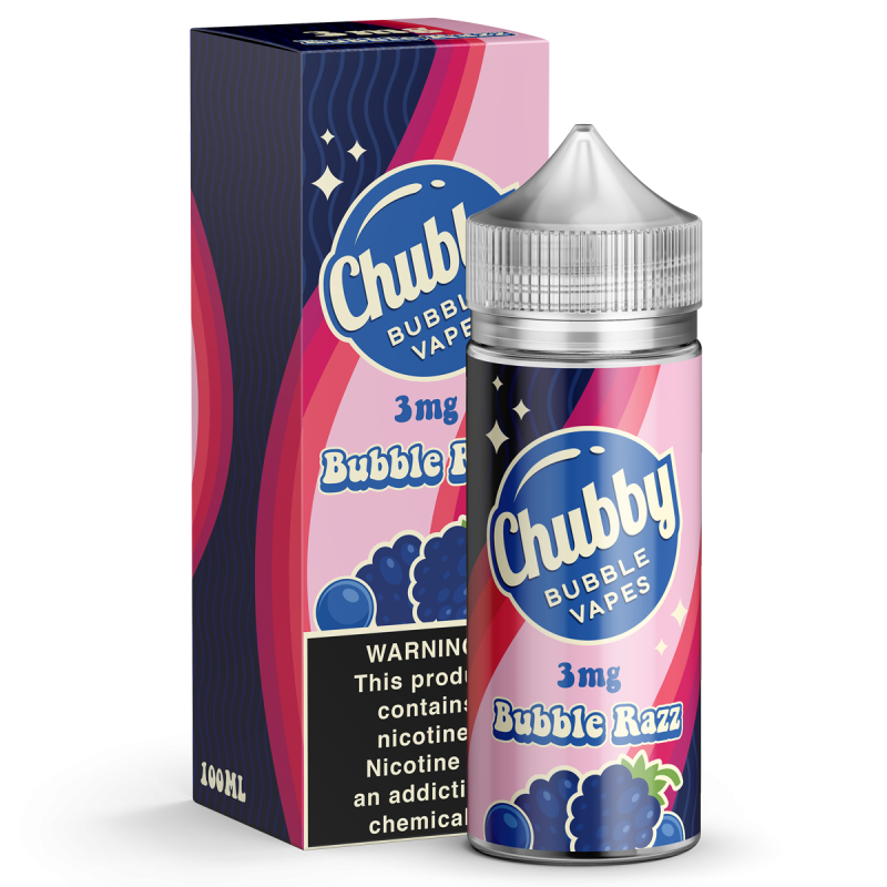 Chubby Bubble Vapes - Bubble Razz 100mL